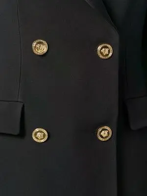 Versace Chain Detail Double-breasted Blazer
