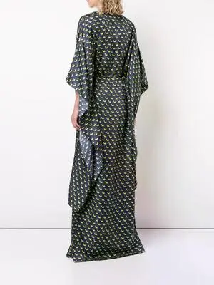 Vionnet Printed Maxi Wrap Dress