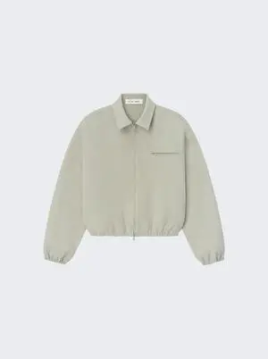 Fear Of God Bonded Canvas Zip-up Jacket - Grey