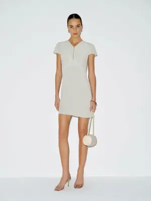 REFORMATION Kasia Mini Dress - Blue