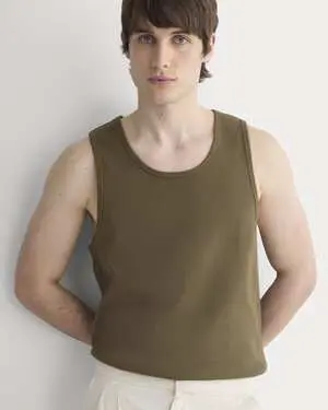 Everlane Vintage Rib Tank Top - Beech