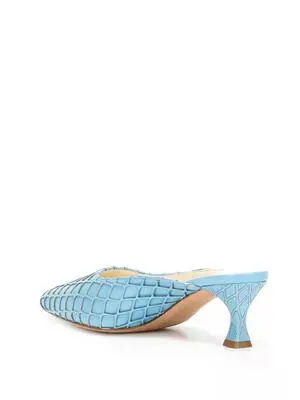 Rochas Laser-cut Mule