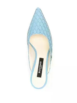 Rochas Laser-cut Mule