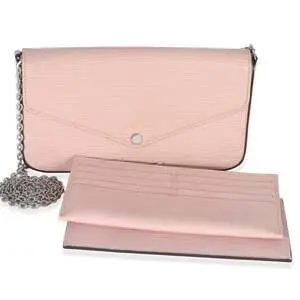 LOUIS VUITTON Epi Leather Felicie Pochette - Pink