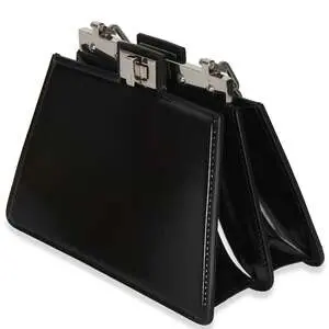 Fendi Petite Peekaboo Cut Chain Shoulder Bag