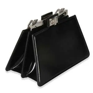 Fendi Petite Peekaboo Cut Chain Shoulder Bag