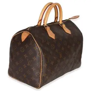 LOUIS VUITTON Monogram Canvas Speedy 30 - Brown