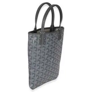 Goyard Poitiers Mini Tote Coated Canvas - Blue