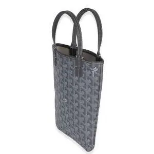 Goyard Poitiers Mini Tote Coated Canvas - Blue