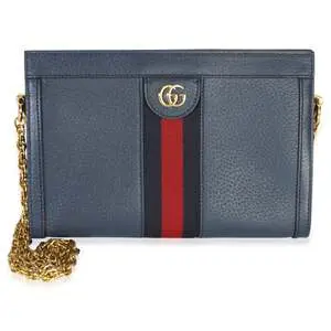 Gucci Ophidia Web Chain Bag - Blue