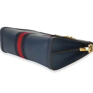Gucci Ophidia Web Chain Bag - Blue