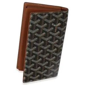 Goyard Gold Goyardine Canvas Saint-lambert Wallet