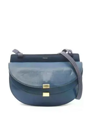 Chloé 2000s Georgia Shoulder Bag - Blue