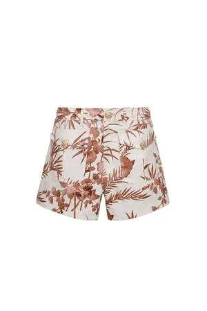Cara Cara Zip Up Shorts For Women