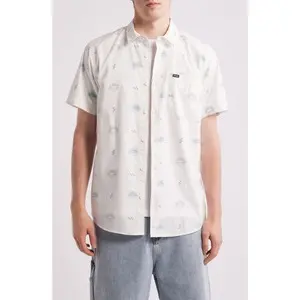 Rip Curl Hypno Micro Short Sleeve Button-up Shirt