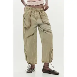 Desigual Cargo Pants - Sand
