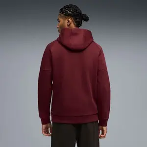 PUMA Portugal National Team Tech Full-zip Hoodie - Maroon