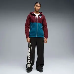 PUMA Portugal National Team Tech Full-zip Hoodie - Maroon