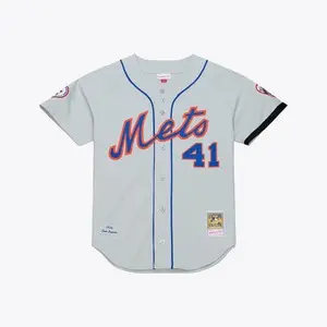 Mitchell & Ness Tom Seaver New York Mets 1976 Authentic Jersey - Gray