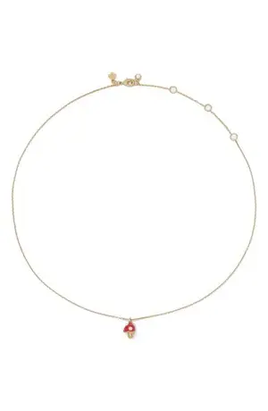 Kate Spade New York Mushroom Pendant Necklace