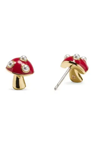 Kate Spade New York Mushroom Stud Earrings