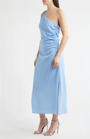 Sam Edelman One-shoulder Dress - Denim