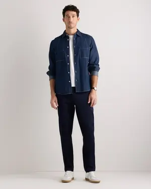 Quince Organic Non-iron Chino Pants Straight