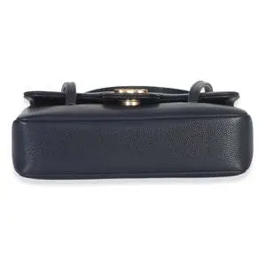 Chanel Grained Calfskin Preppy Flap Bag