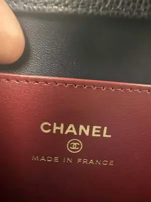 Chanel Grained Calfskin Preppy Flap Bag
