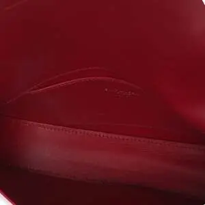 Saint Laurent Box Calfskin Voltaire Shoulder Bag - Red