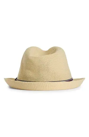 Barbour Linford Trilby Hat - Ecru