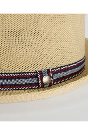 Barbour Linford Trilby Hat - Ecru