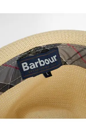 Barbour Linford Trilby Hat - Ecru
