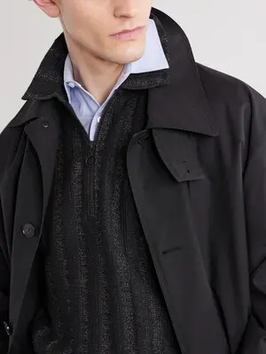 Oliver Peoples Lorimer Cotton-blend Jacquard Sweater
