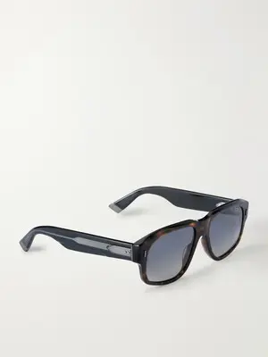 Dior D-frame Acetate Sunglasses - Brown