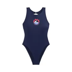 Ralph Lauren Wave-logo One-piece Swimsuit
