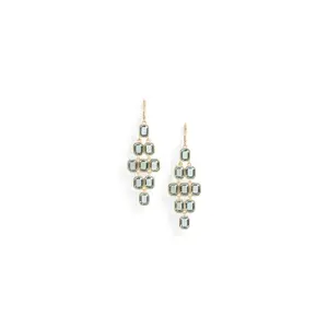 Ralph Lauren Gold-plated Stone Chandelier Earrings
