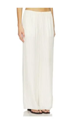 Theory Slit Pant - Rice Multi