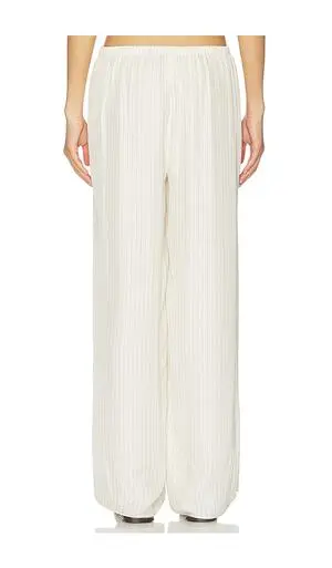 Theory Slit Pant - Rice Multi
