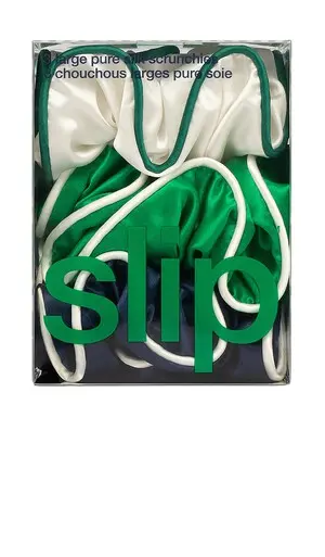 Slip Pure Silk Large Scrunchies Set Of 3 - Game Day