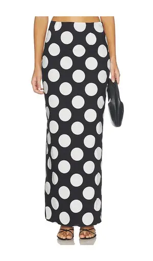 Polka Dot Maxi Skirts