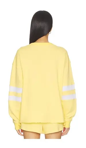 Year Of Ours Varsity Sweatshirt In Yellow