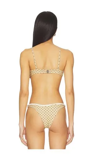 With Jéan Polka Dot Bikini Top