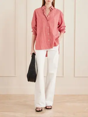 Staud Moon Large Raffia Tote