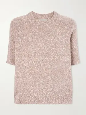 Varley Cotton And Linen-blend T-shirt