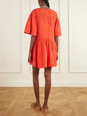 Sea Alberte Cotton Mini Dress