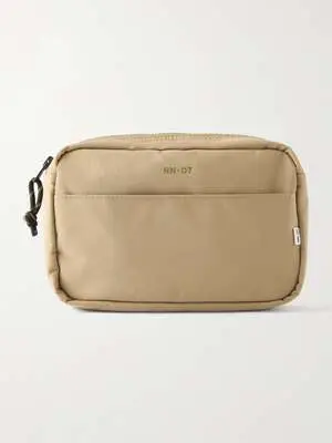Nn07 Rip-Stop Shell Wash Bag Beige