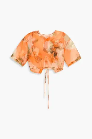Leo Lin Floral Blouses