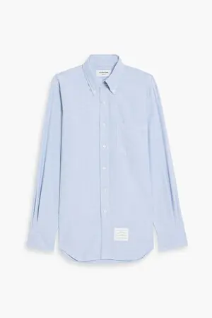 Thom Browne Cottonpiqué Shirt - Light Blue