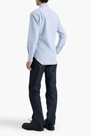 Thom Browne Cottonpiqué Shirt - Light Blue
